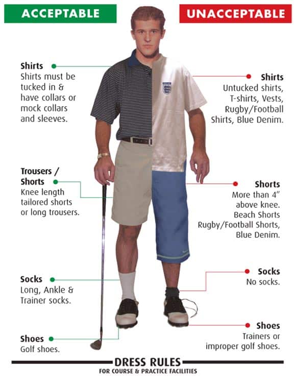 Dress Code - Arscott Golf Club