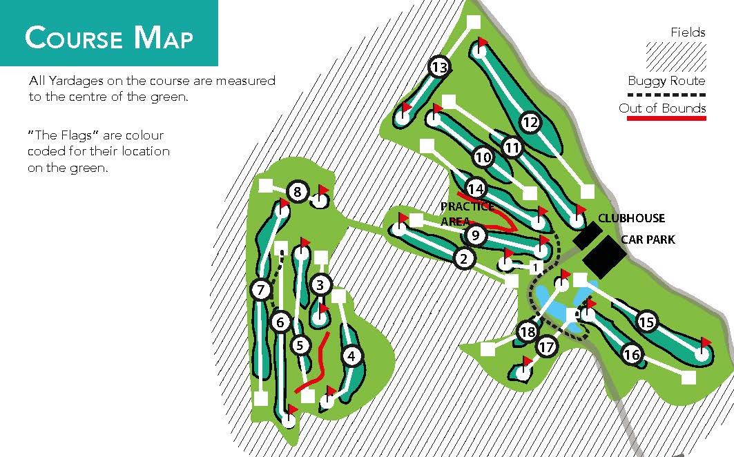 Course Map - Arscott Golf Club